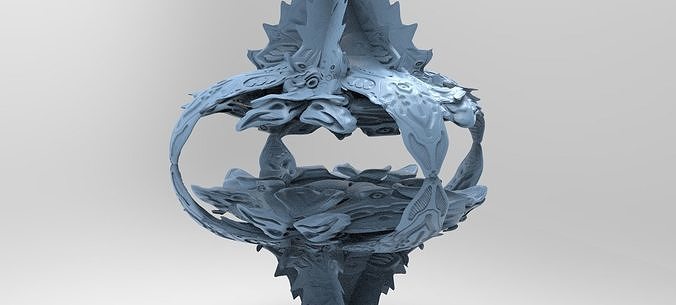 Wraith Hive base 3 3D model | CGTrader