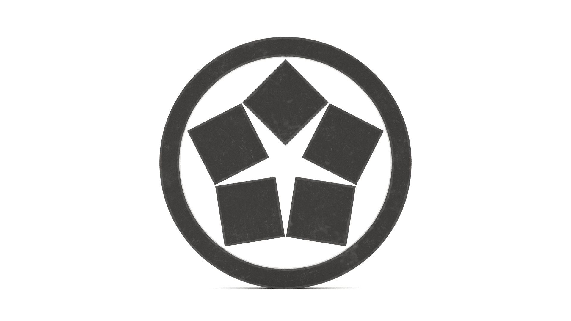 Traditional Japanese Emblems vol2 3D model | CGTrader