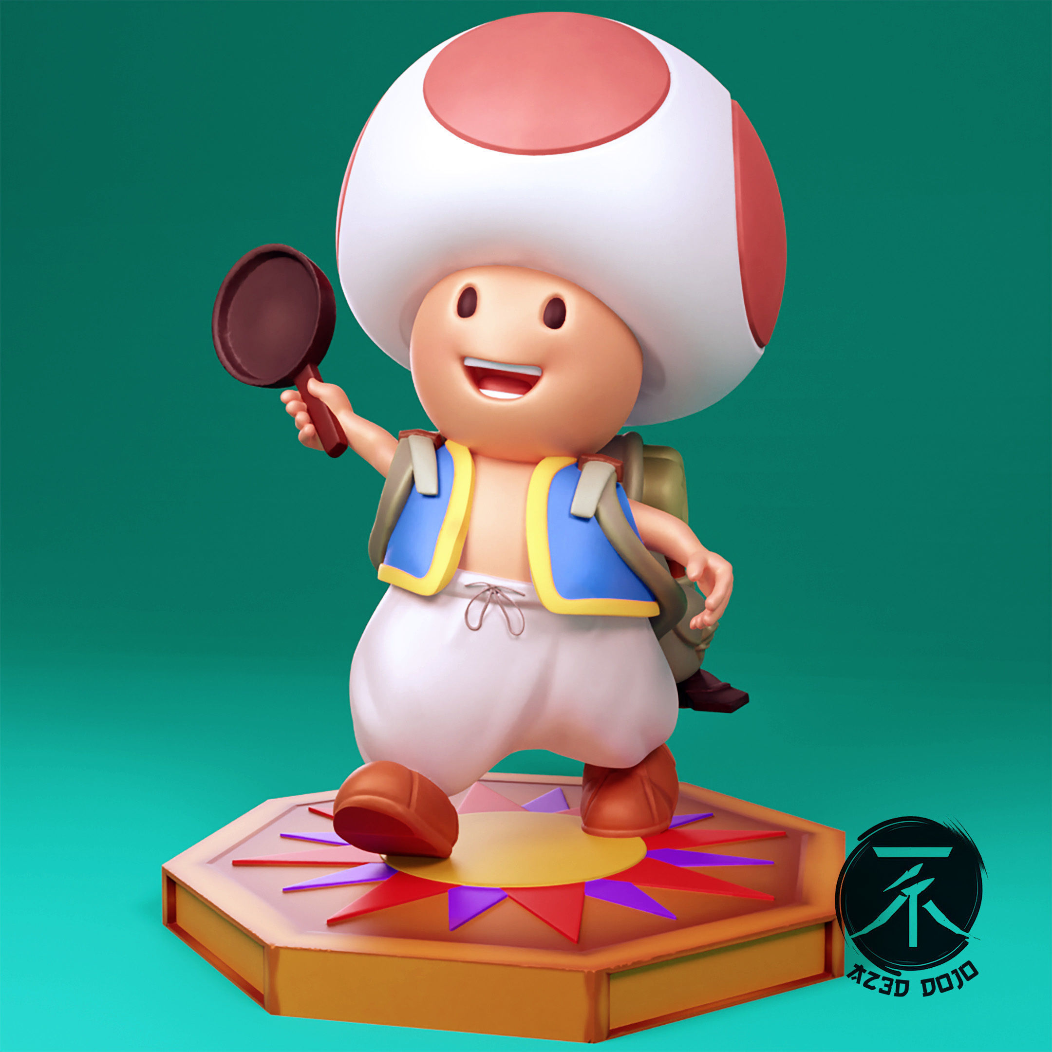 TOAD - THE SUPER MARIO BROS MOVIE 3D model 3D printable | CGTrader
