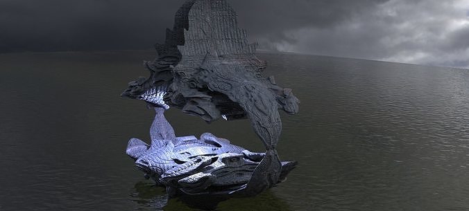 Wraith Hive platform 1 3D model | CGTrader