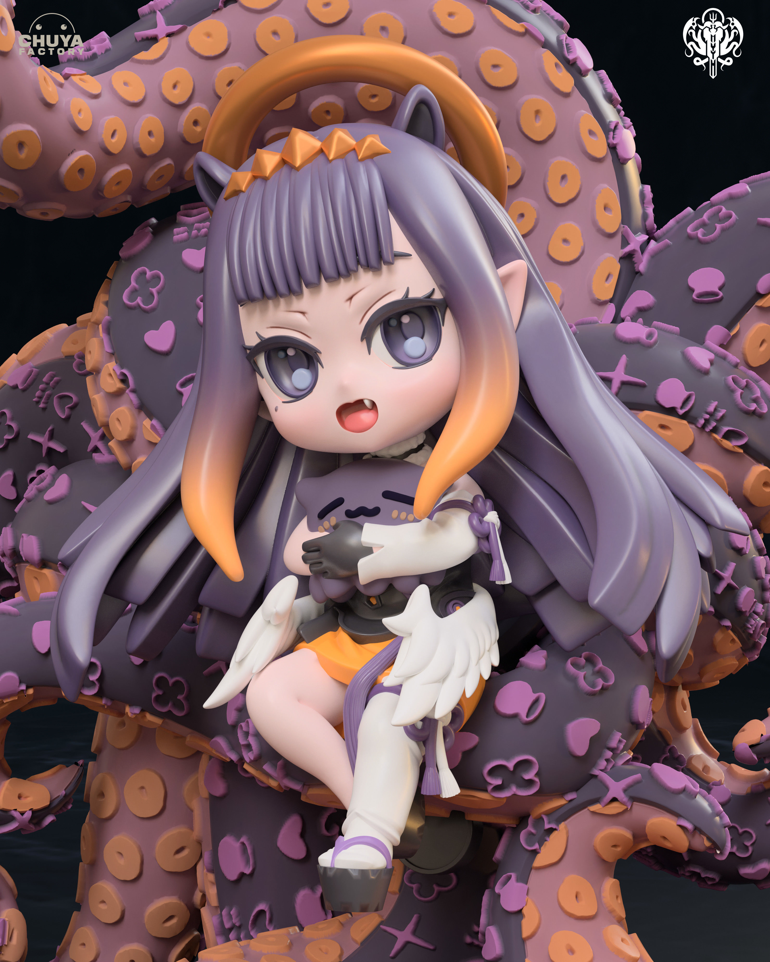 Ninomae Inanis 3D model 3D printable | CGTrader