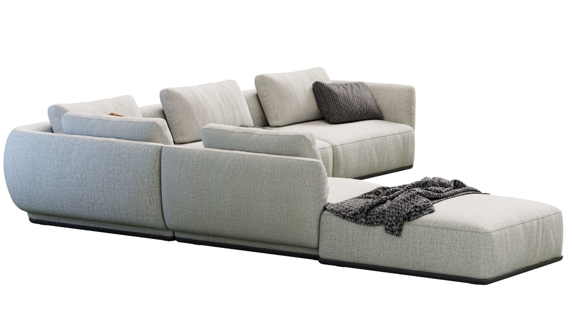 Smooth Sofa By Blanche 3D model | CGTrader