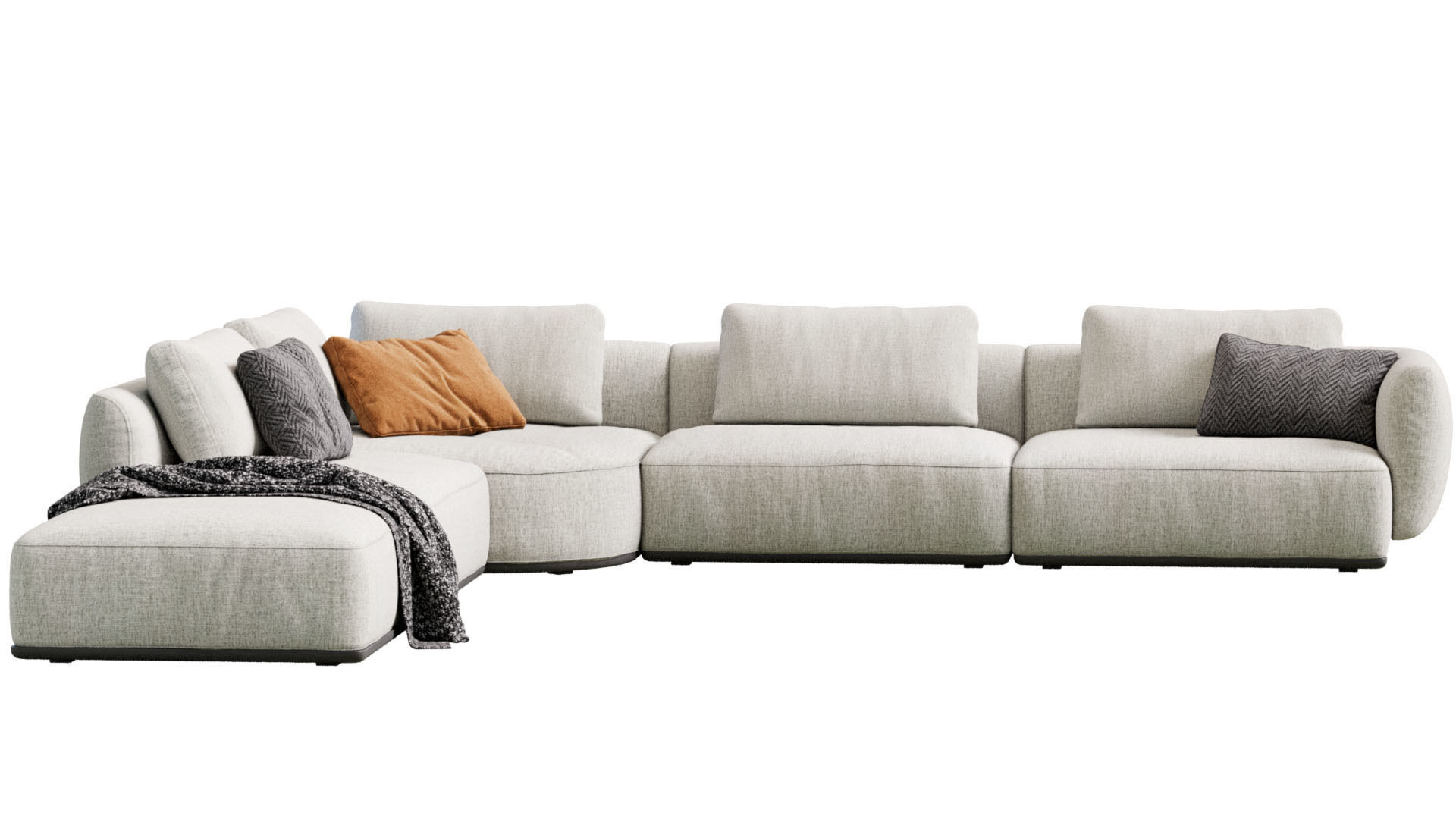 Smooth Sofa By Blanche 3D model | CGTrader