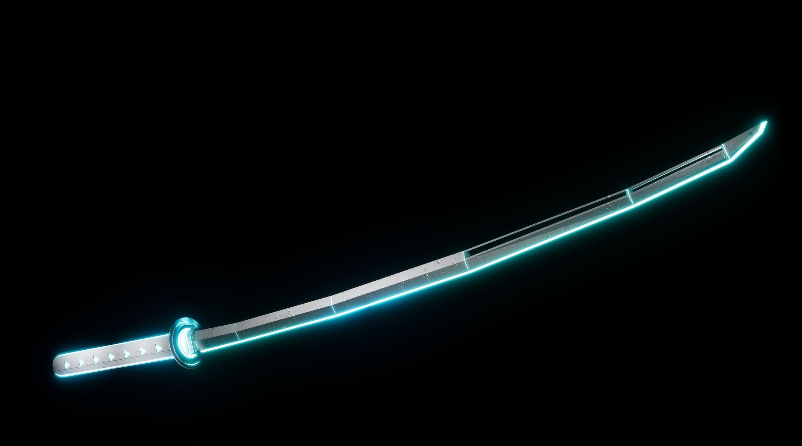 3D model Future Katana VR / AR / low-poly | CGTrader