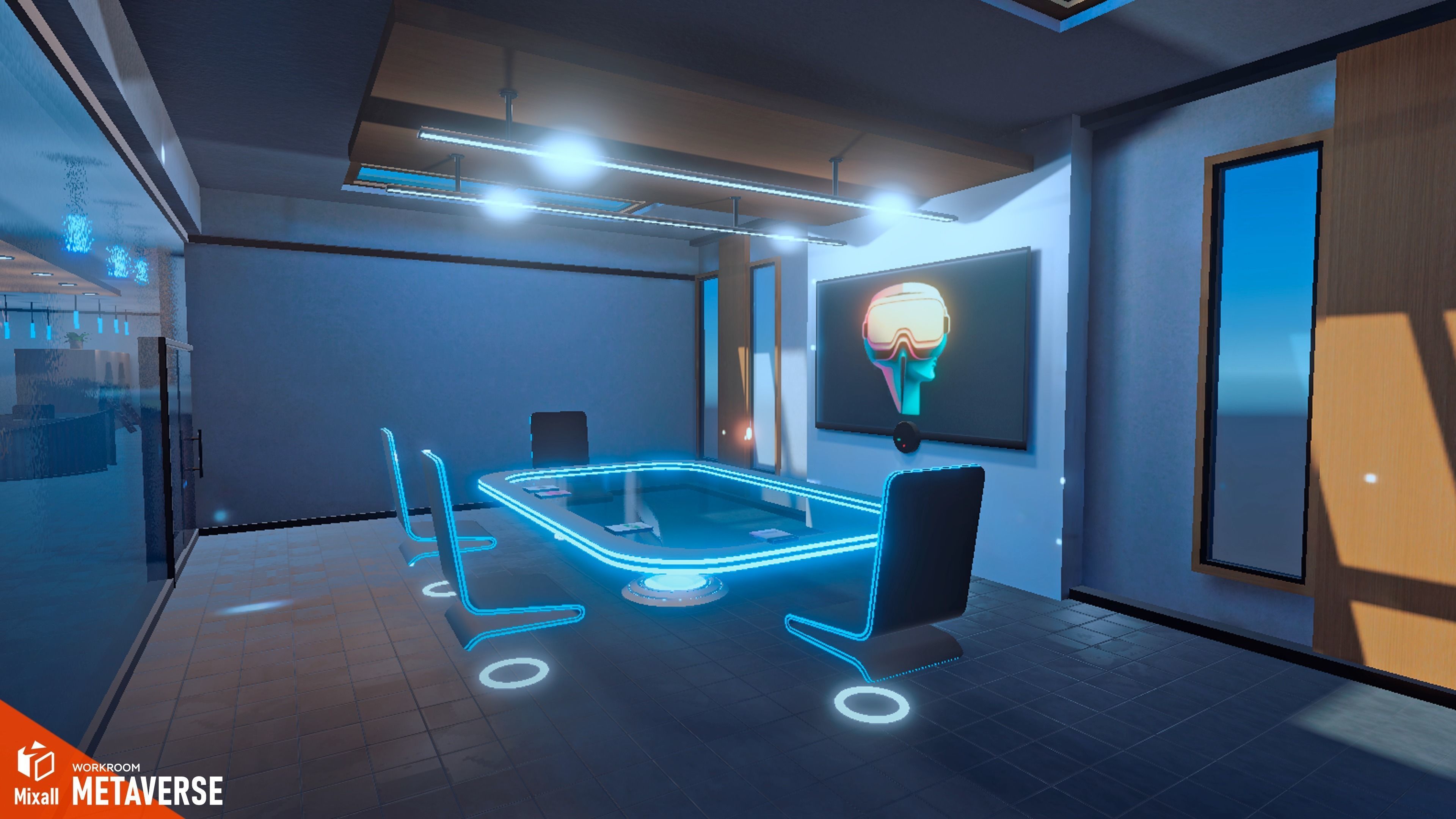 Metaverse - Workroom 3D model | CGTrader