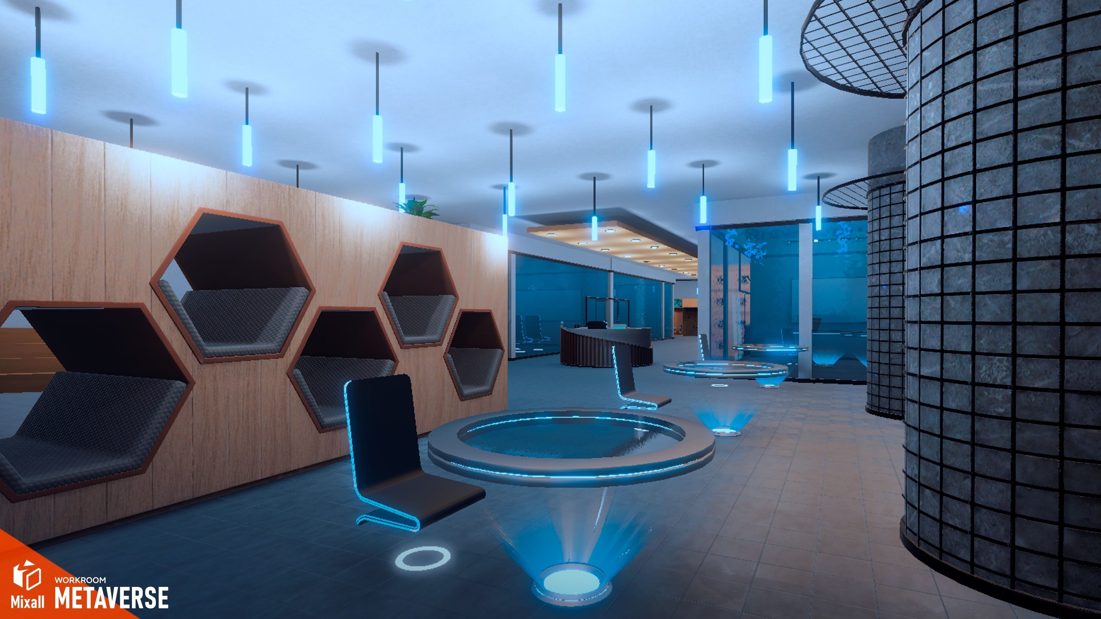 Metaverse - Workroom 3D model | CGTrader
