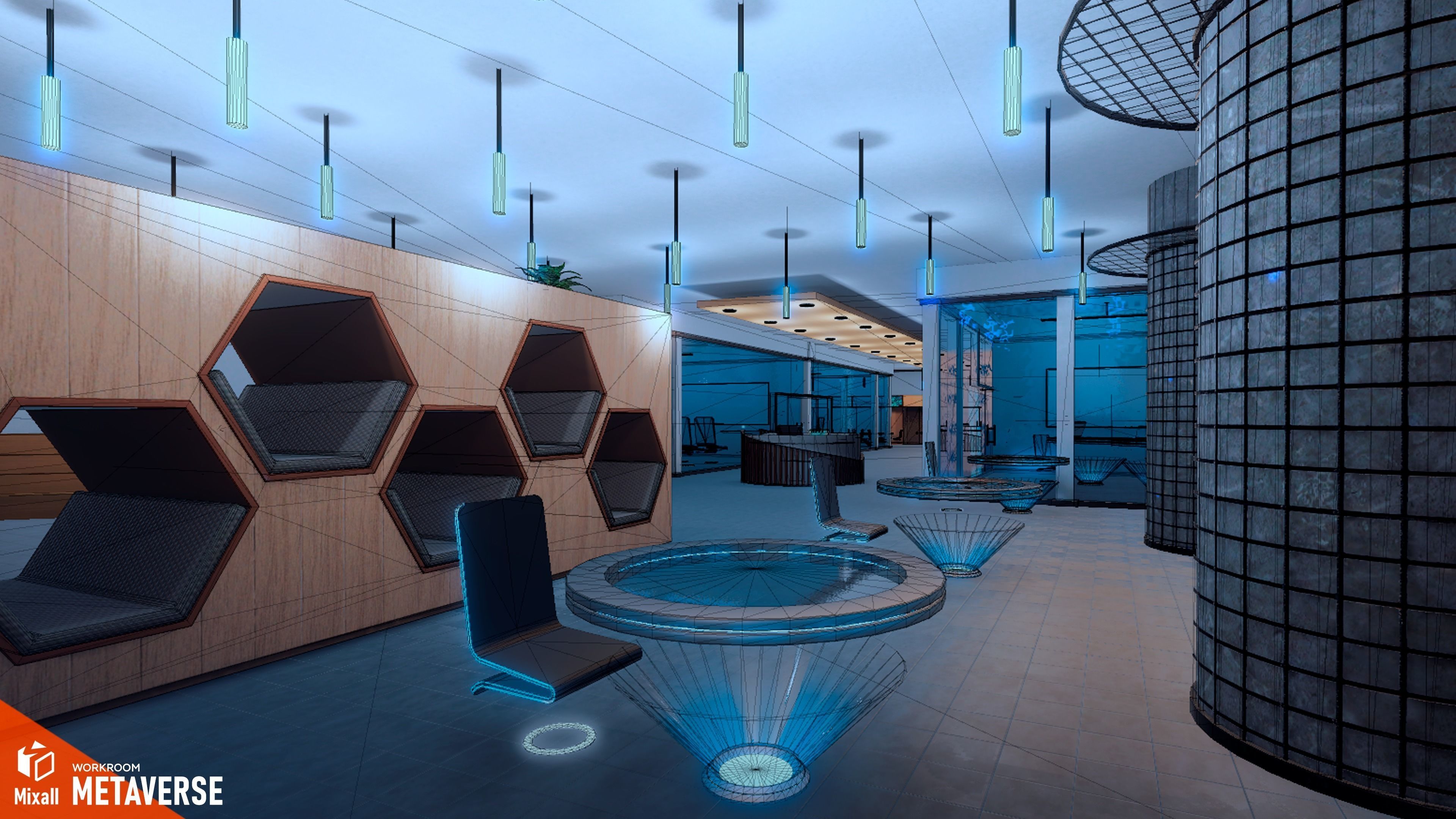 Metaverse - Workroom 3D model | CGTrader