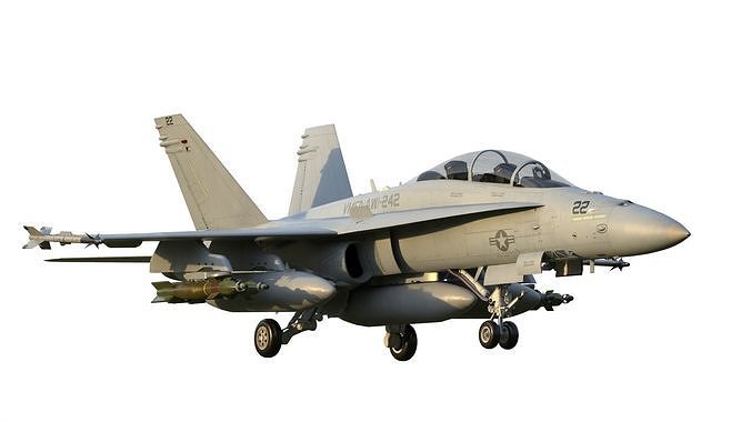 F 18 Hornet 3d Model Cgtrader