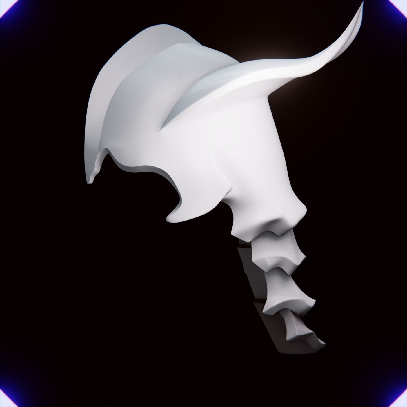 ULQUIORRA CIFER HELMET free 3D model 3D printable | CGTrader