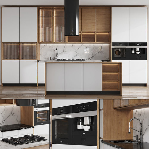 Kitchen 067 3D model | CGTrader