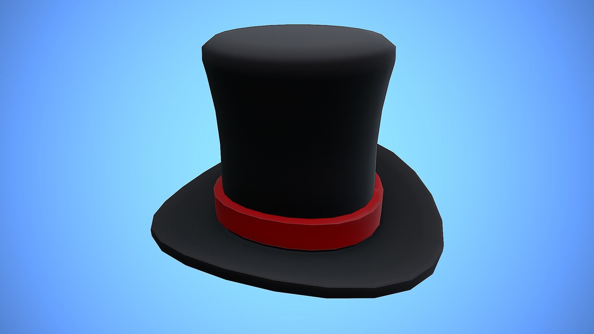 3D model TOP HAT CARTOON STYLIZED VR / AR / low-poly | CGTrader