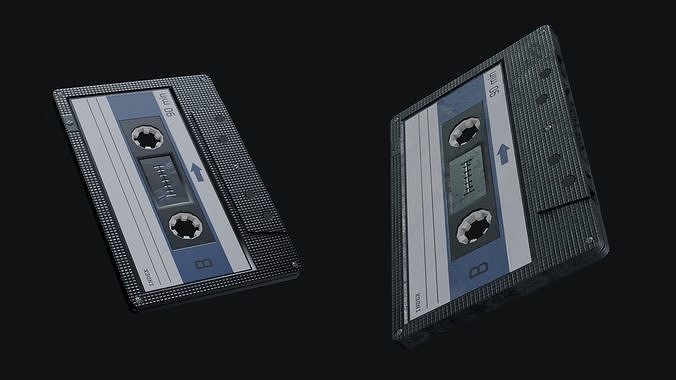 3D model Audio Cassette VR / AR / low-poly | CGTrader