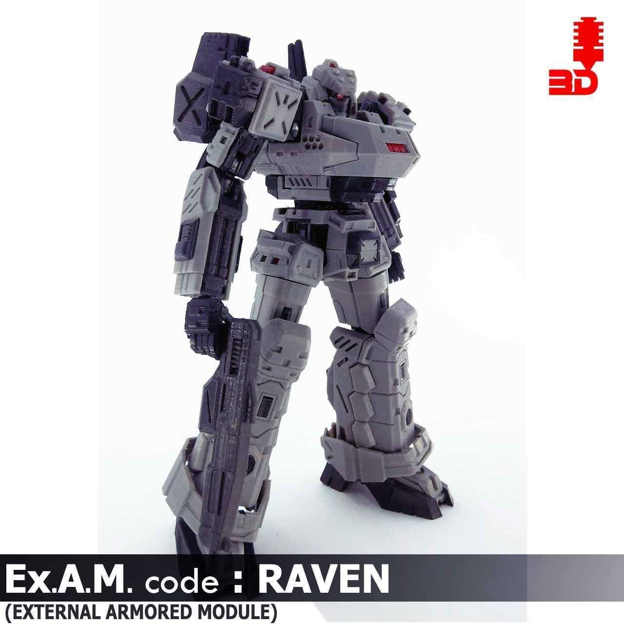 Armored Core Last Raven Mecha 3dprint Articulated Action Figure 3d Model 3d Printable Cgtrader