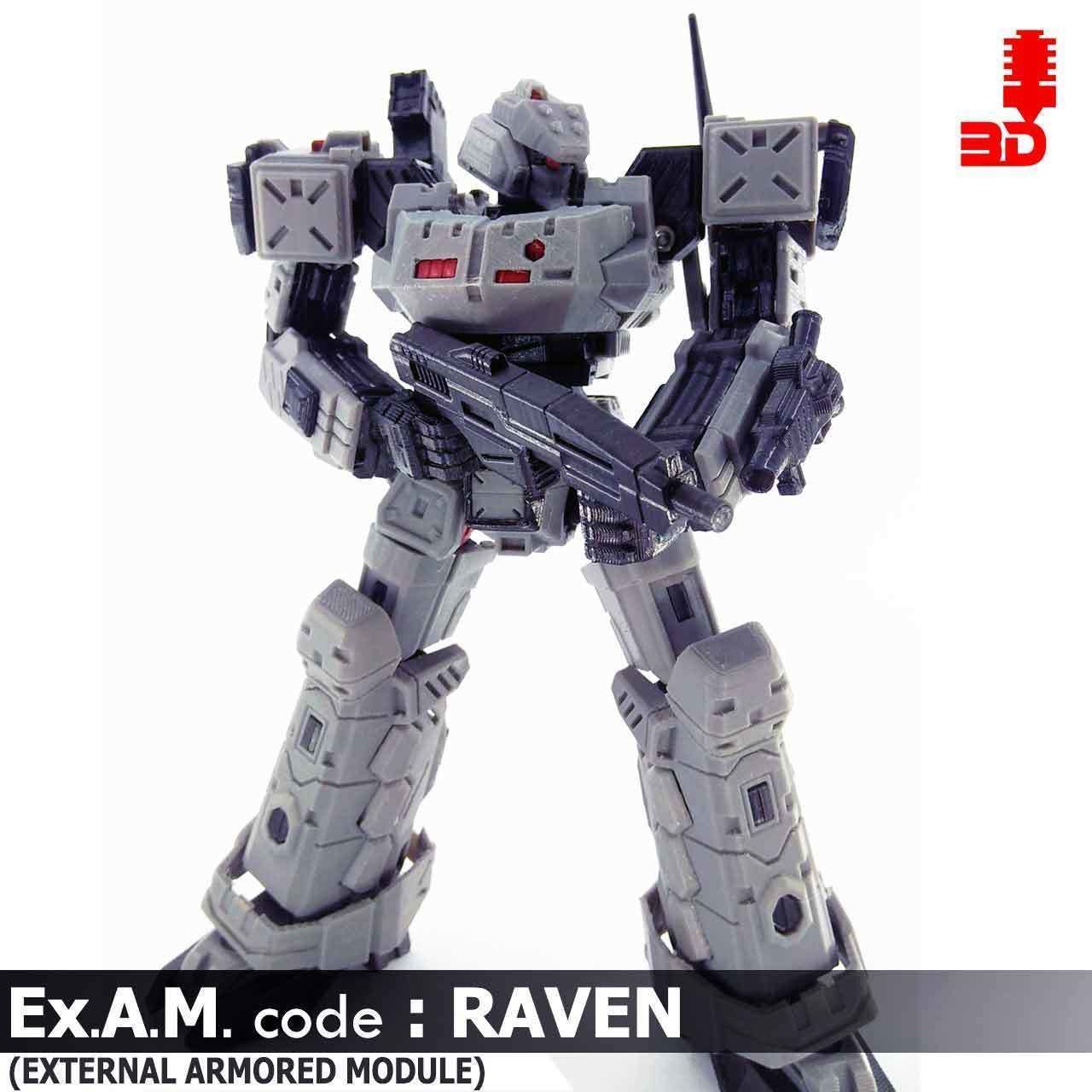 ARMORED CORE LAST RAVEN MECHA 3DPRINT ARTICULATED ACTION FIGURE 3D ...