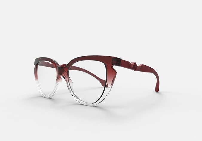 Glasses - Eyewear 3D model 3D printable | CGTrader