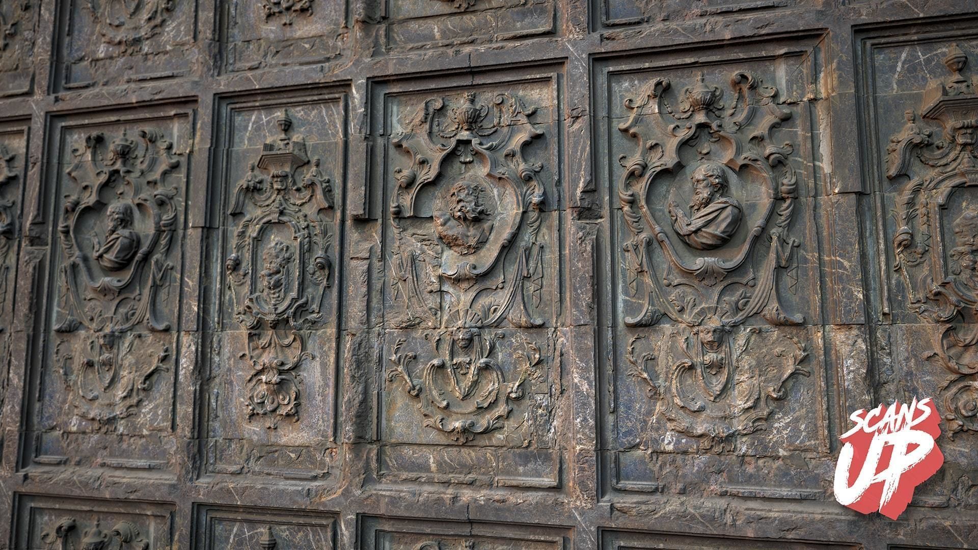 European Low Relief 01 TILE - Stonelake3D Texture | CGTrader