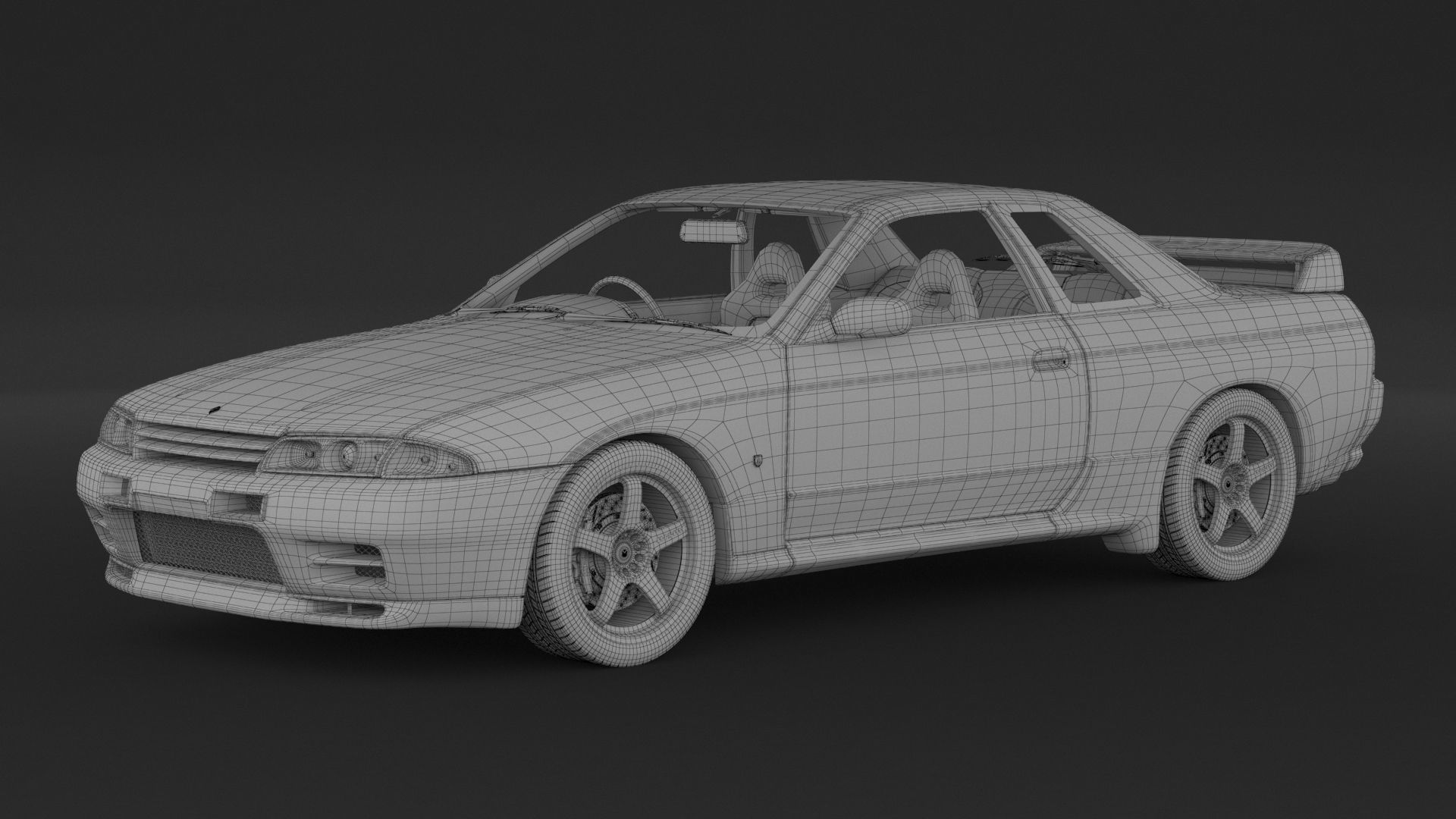 Nissan Skyline GT-R R32 nismo 3D model | CGTrader