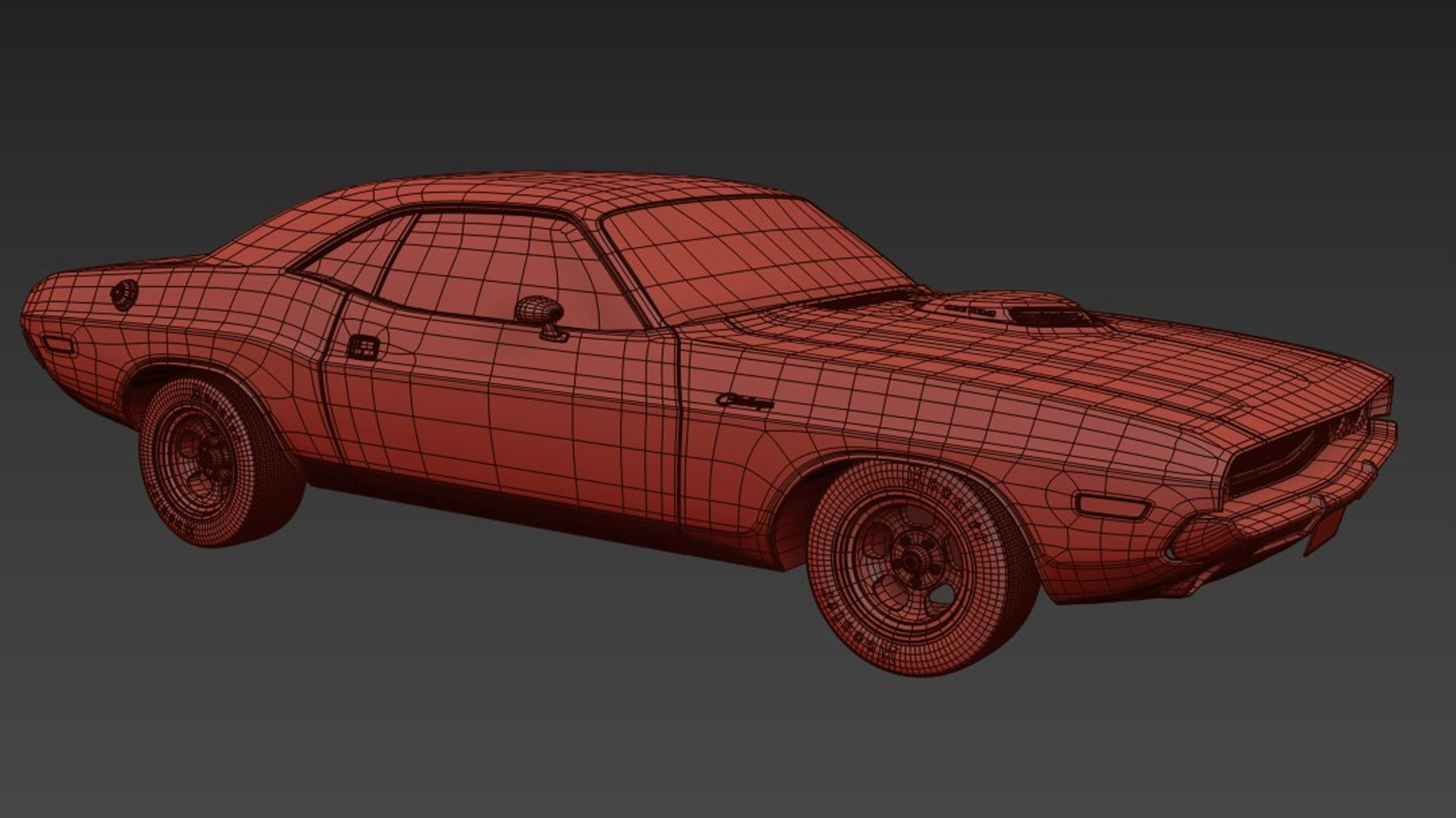 1970 Dodge Challenger Mopar 3D model | CGTrader