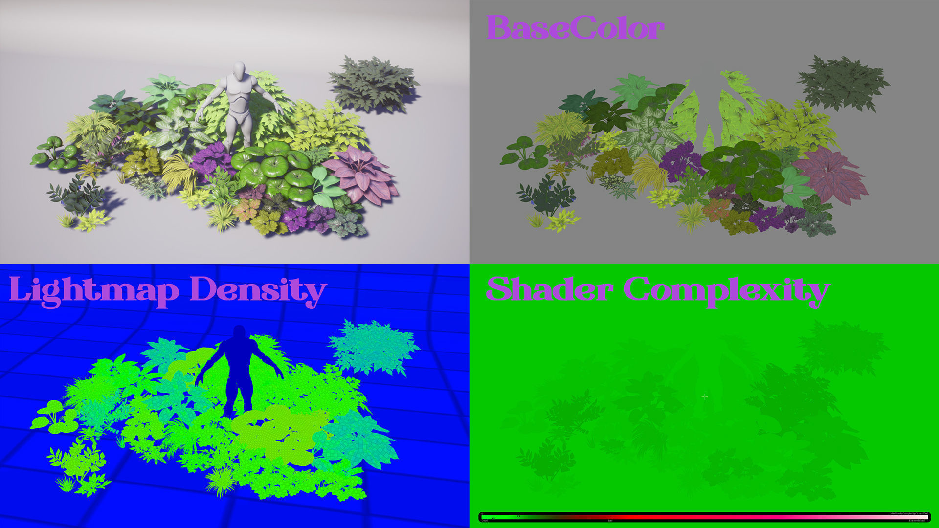 3D model Garden Foliage Pack VR / AR / low-poly | CGTrader
