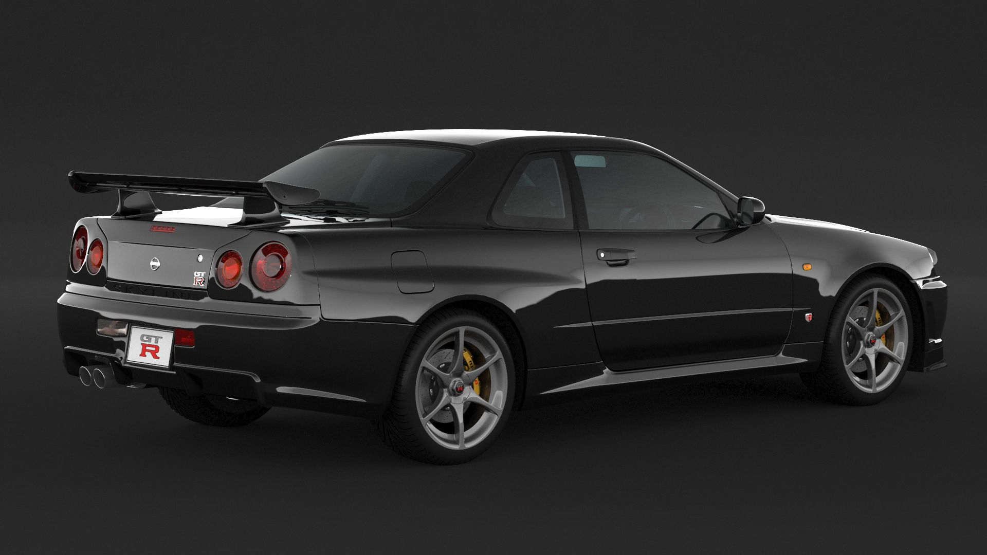 Nissan Skyline GT-R R34 3D model | CGTrader
