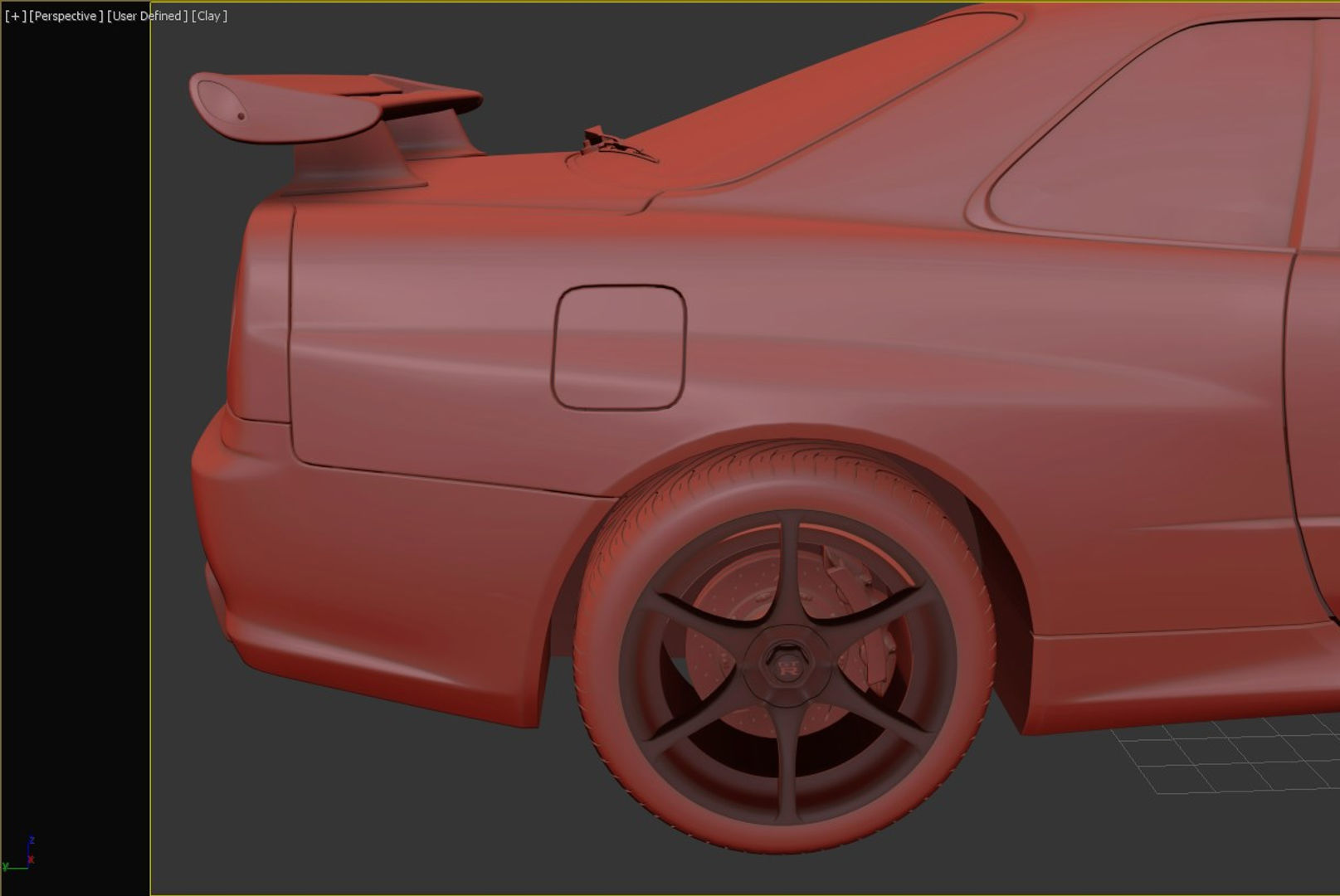 Nissan Skyline GT-R R34 3D model | CGTrader