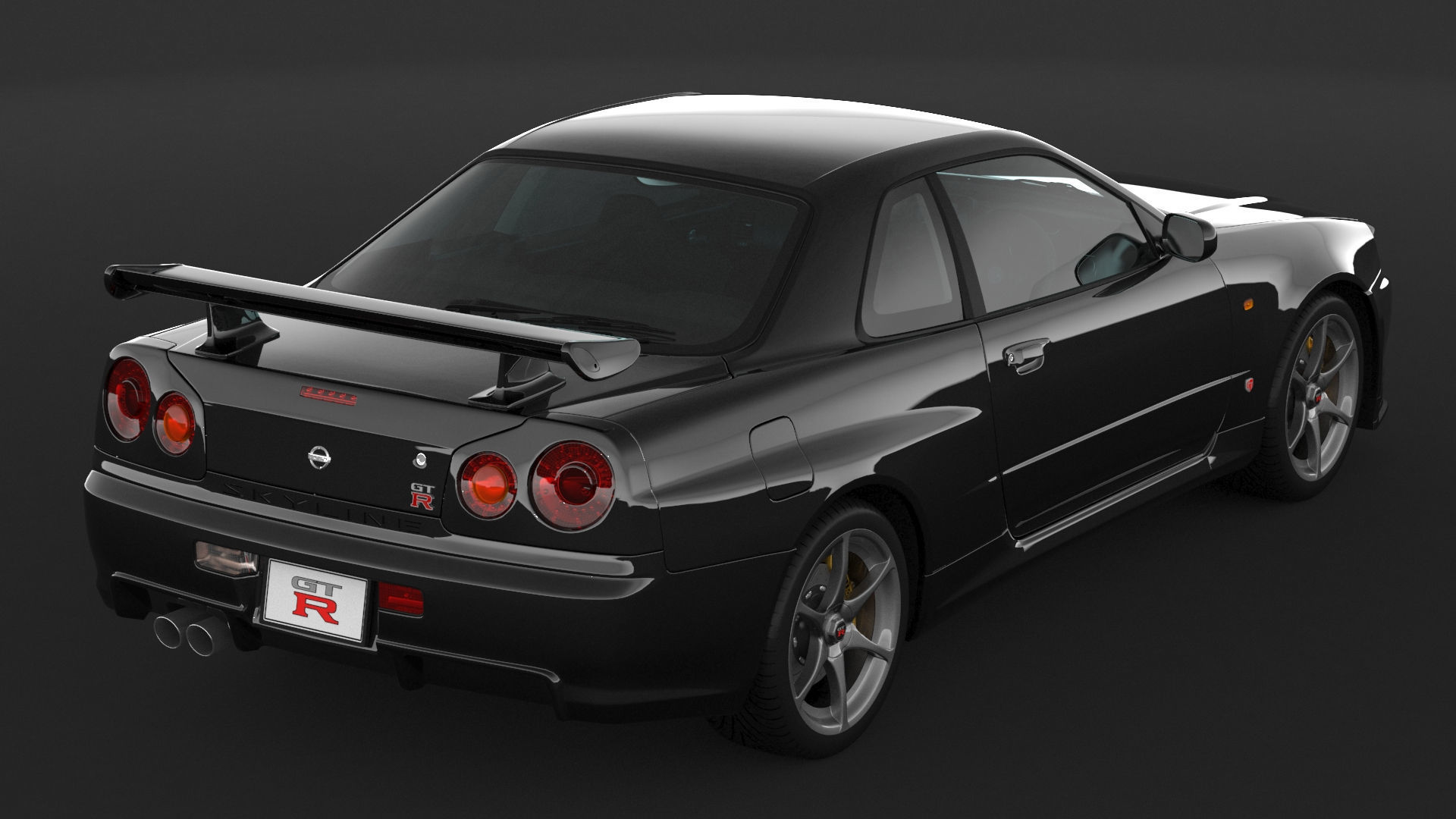 Nissan Skyline GT-R R34 3D model | CGTrader