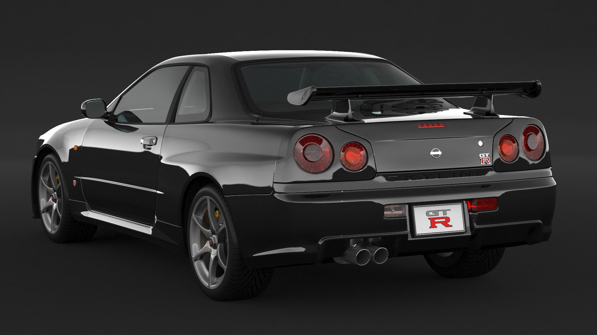 Nissan Skyline GT-R R34 3D model | CGTrader