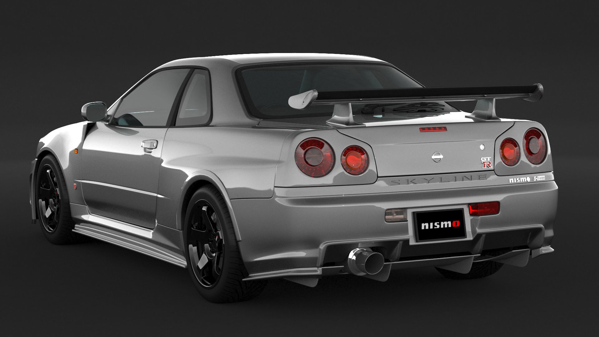 Nissan Skyline GT-R R34 Z-Tune 3D model | CGTrader