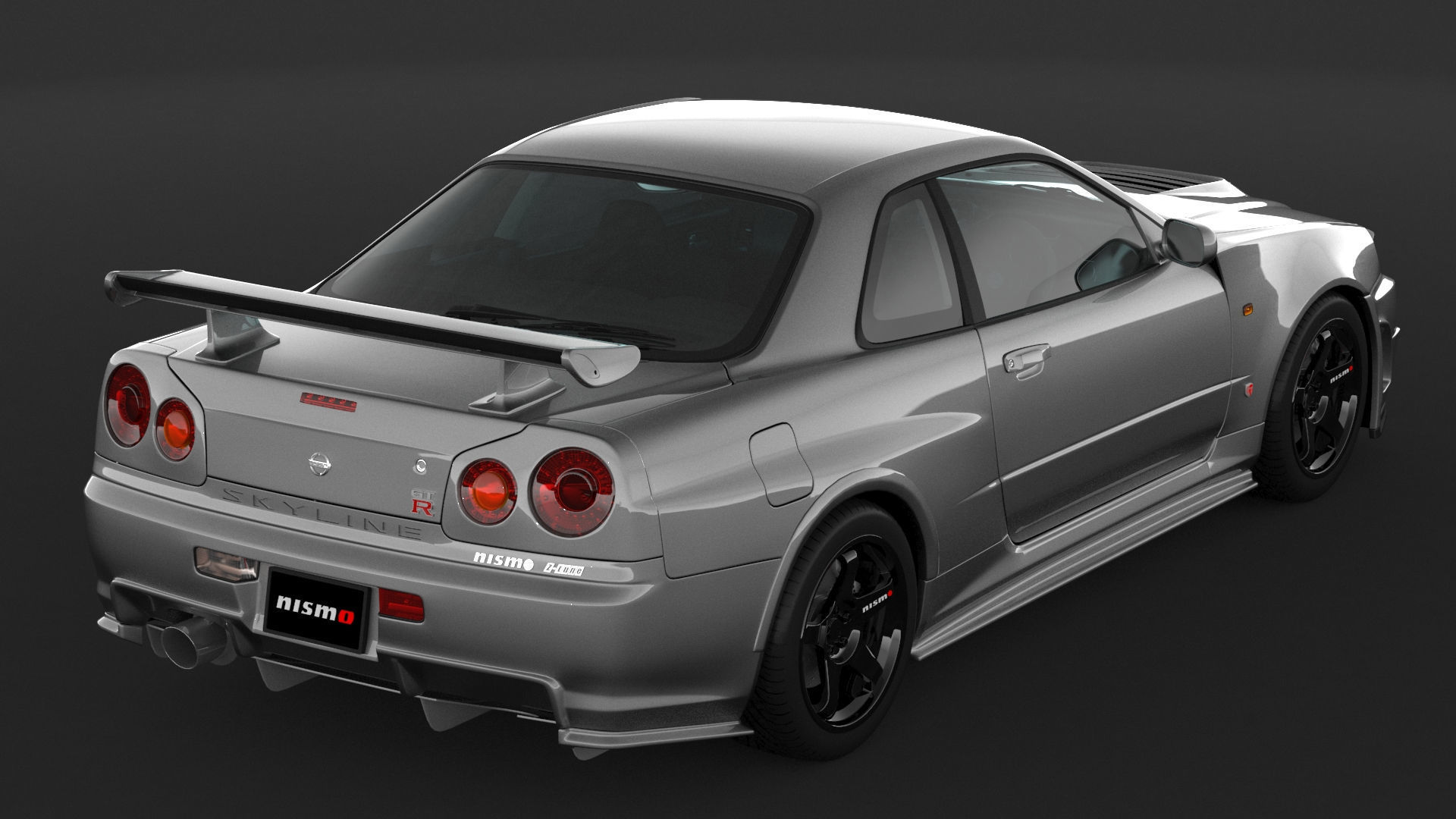 Nissan Skyline GT-R R34 Z-Tune 3D model | CGTrader