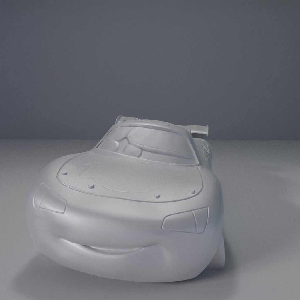 Disney Pixar Cars Diecast Lightning McQueen Vehicle 3d 3D model 3D ...