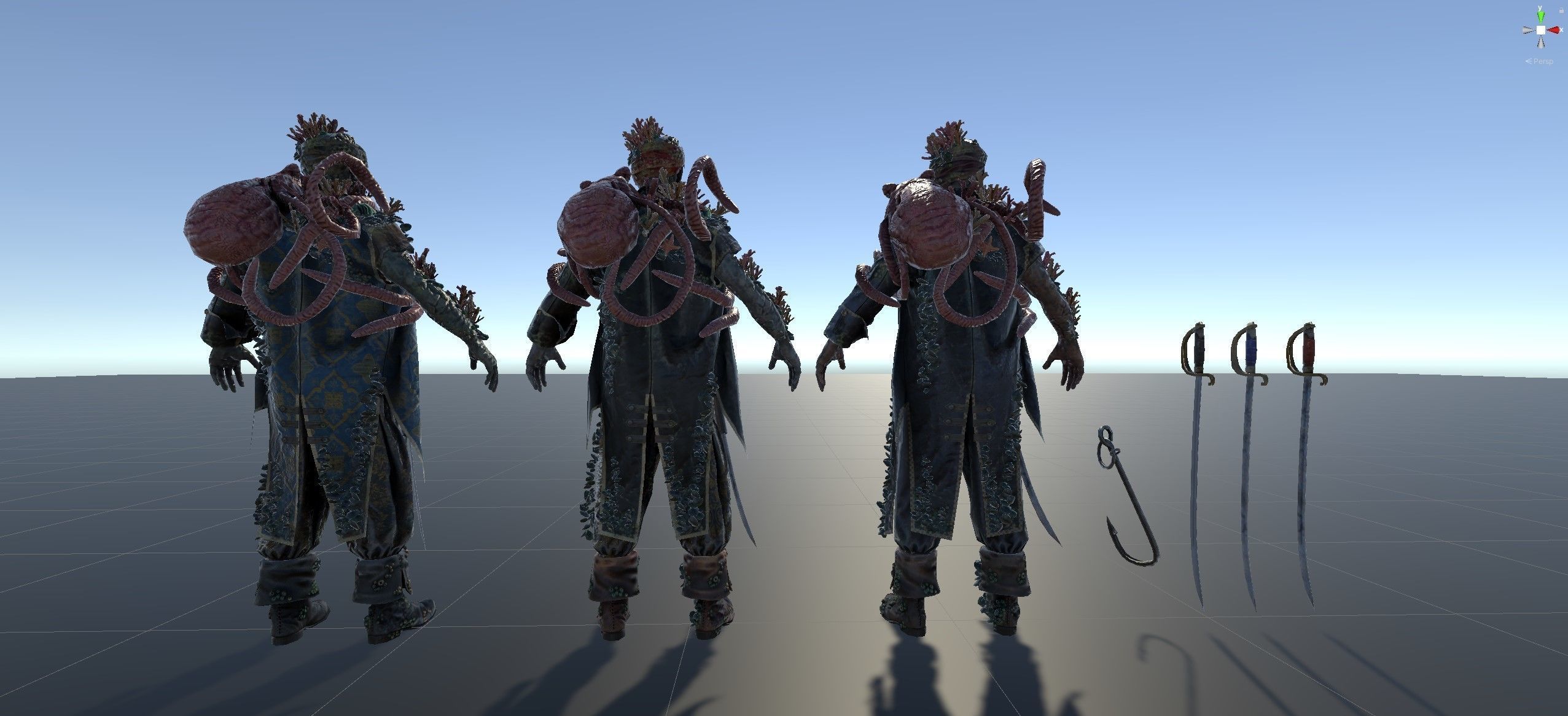 3D model William Davis Pirate VR / AR / low-poly | CGTrader