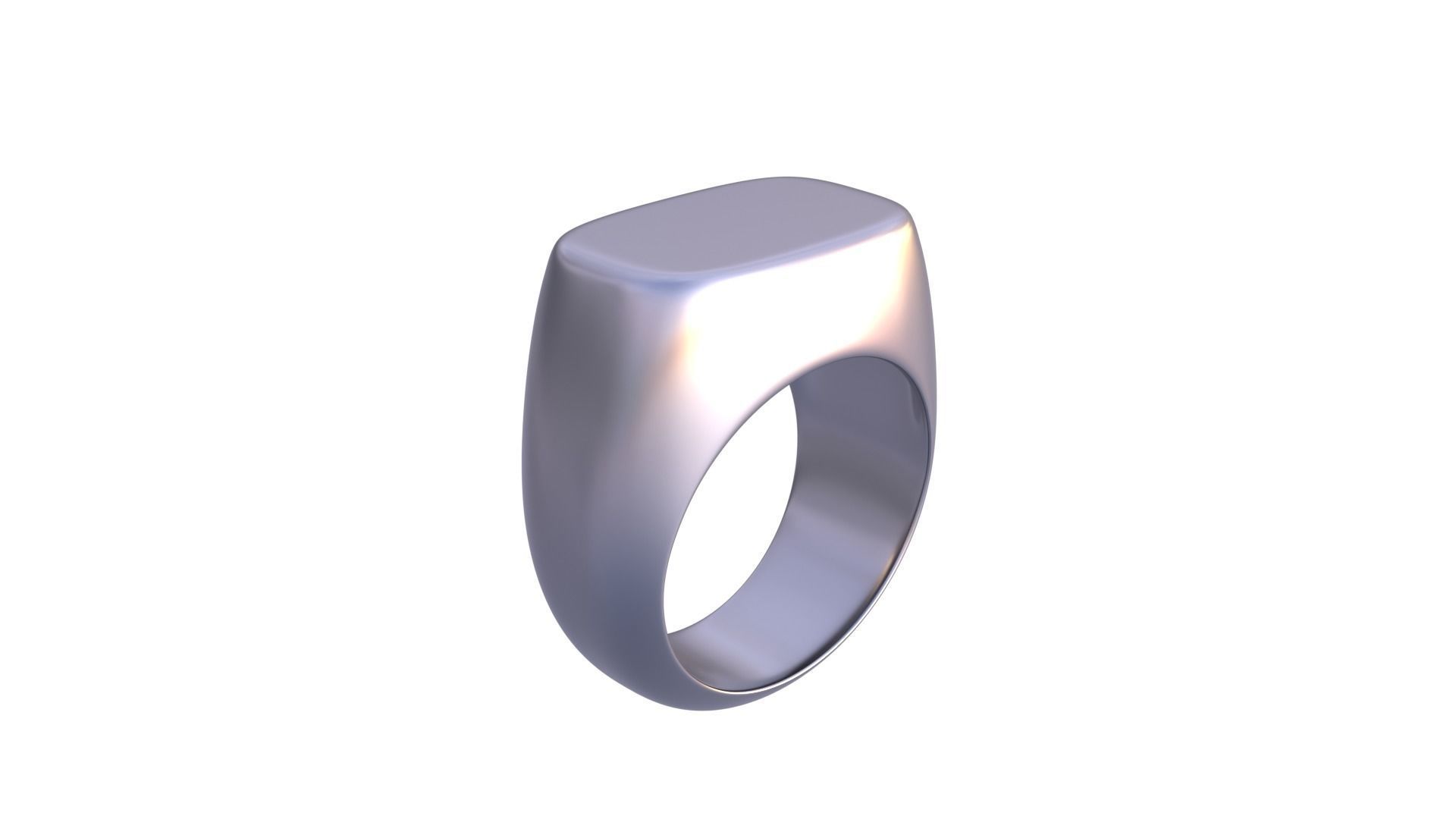 signet ring 3D model 3D printable | CGTrader