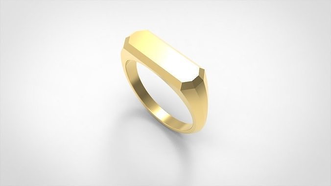 Signet ring Special 3D MODEL 3D model 3D printable | CGTrader