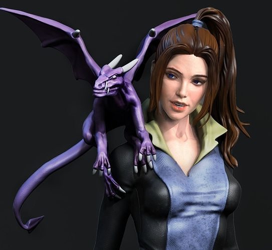 Kitty Pryde 3D Print 3D model 3D printable | CGTrader