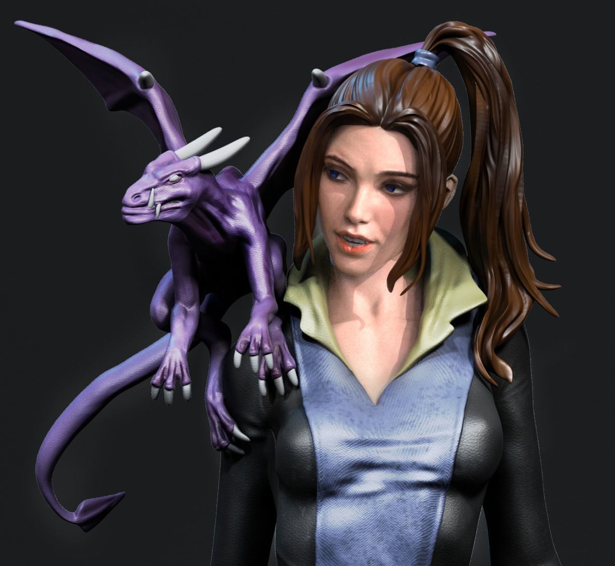 Kitty Pryde 3D Print 3D model 3D printable | CGTrader