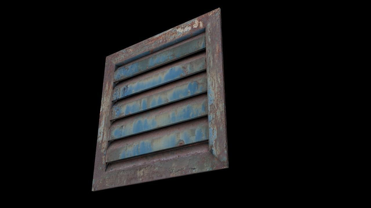 3D model Set of air vents VR / AR / low-poly | CGTrader