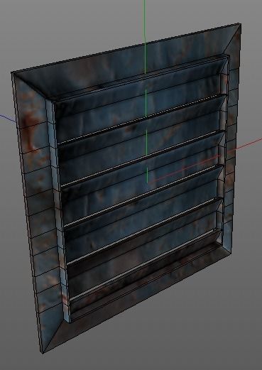 3D model Set of air vents VR / AR / low-poly | CGTrader
