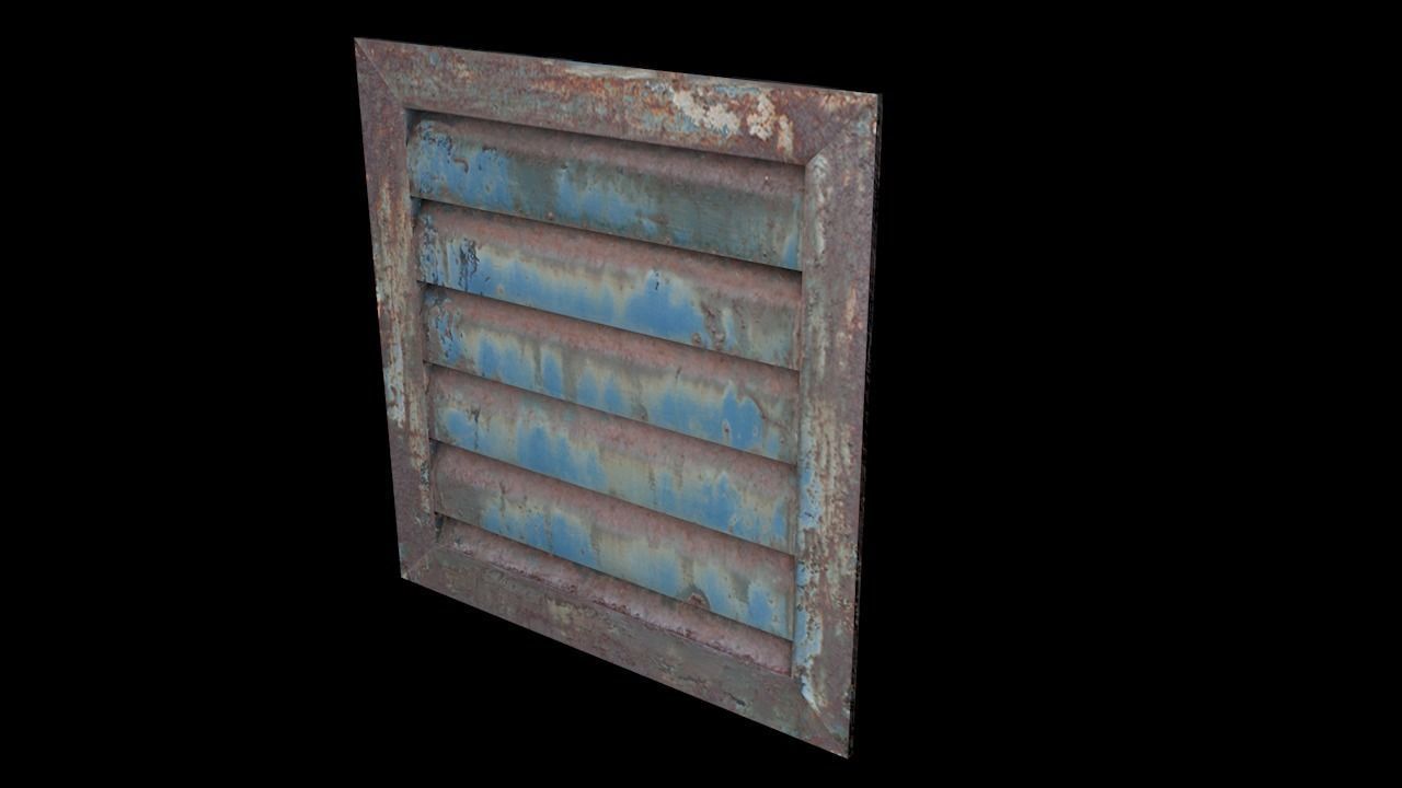 3D model Set of air vents VR / AR / low-poly | CGTrader