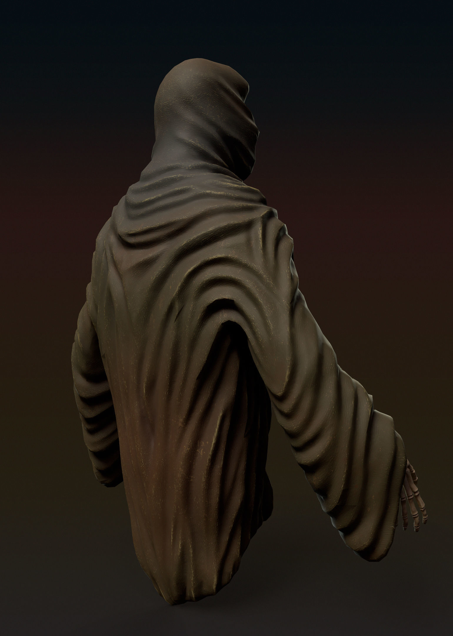 3D model Wraith Skeleton VR / AR / low-poly | CGTrader