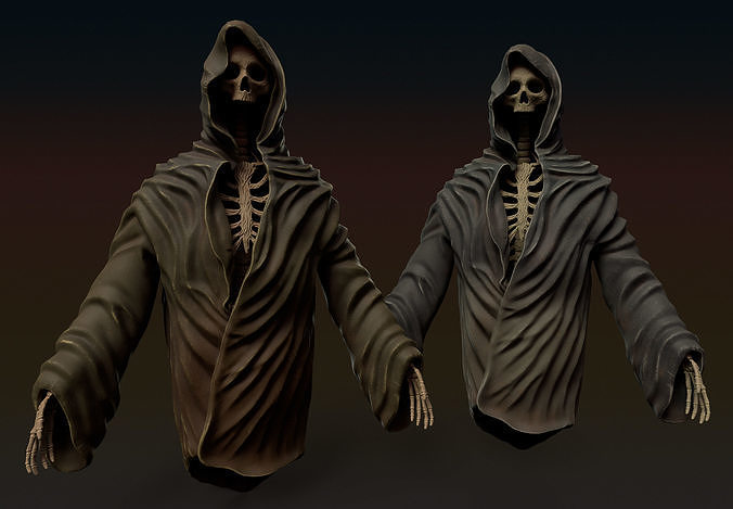 3D model Wraith Skeleton VR / AR / low-poly | CGTrader