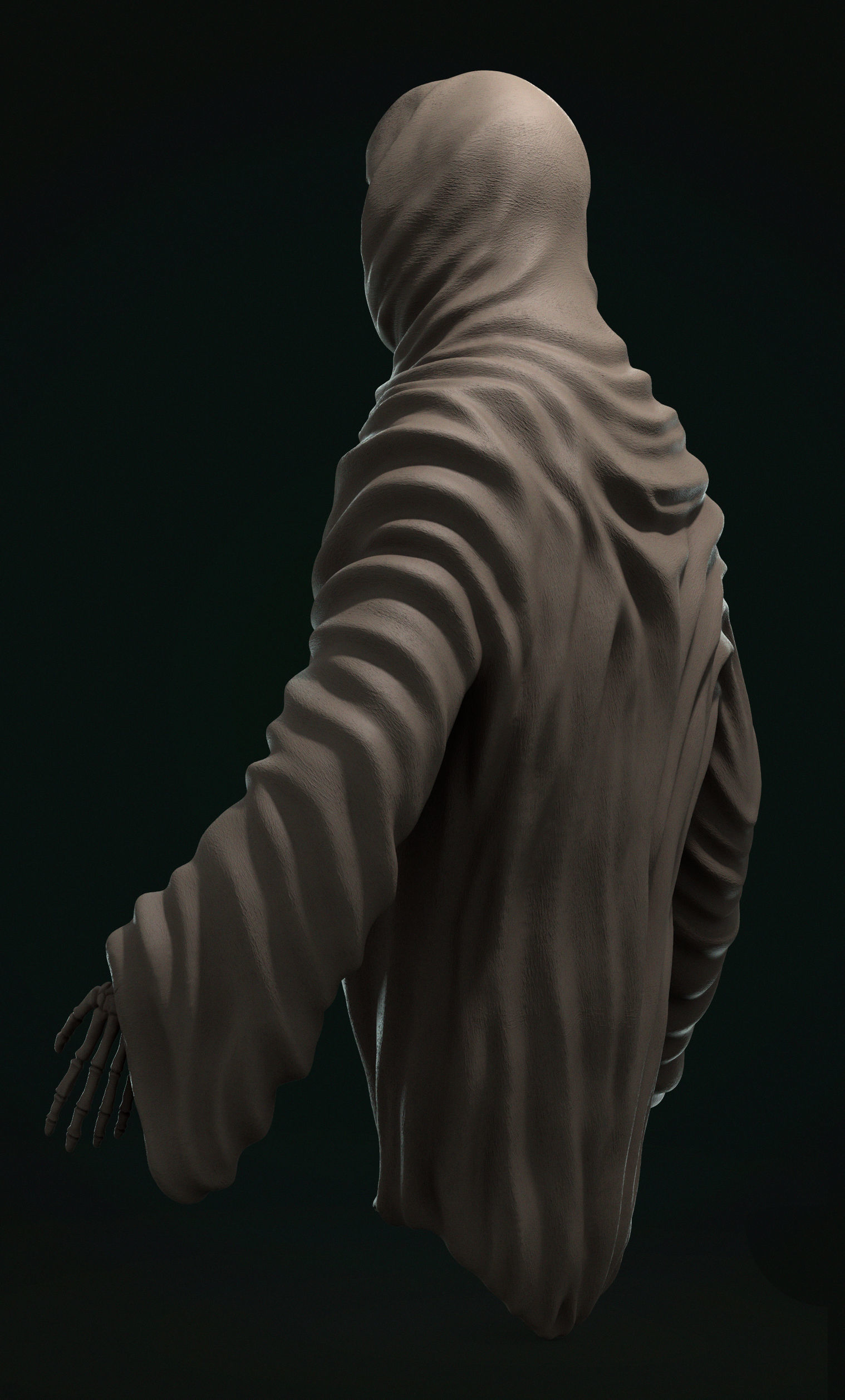 3D model Wraith Skeleton VR / AR / low-poly | CGTrader