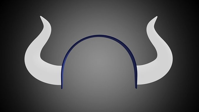 One Piece - Ultis horns with headband 3D model 3D printable | CGTrader