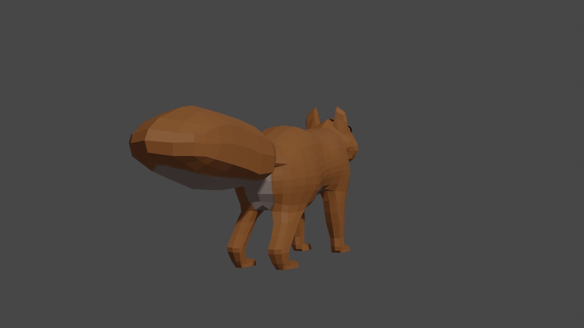3D model LowPoly Squirrel VR / AR / low-poly | CGTrader
