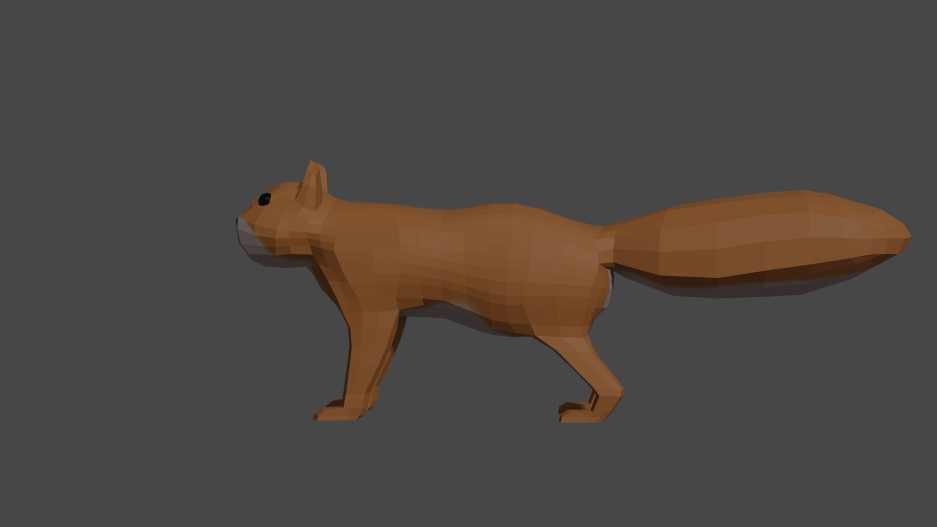 3D model LowPoly Squirrel VR / AR / low-poly | CGTrader