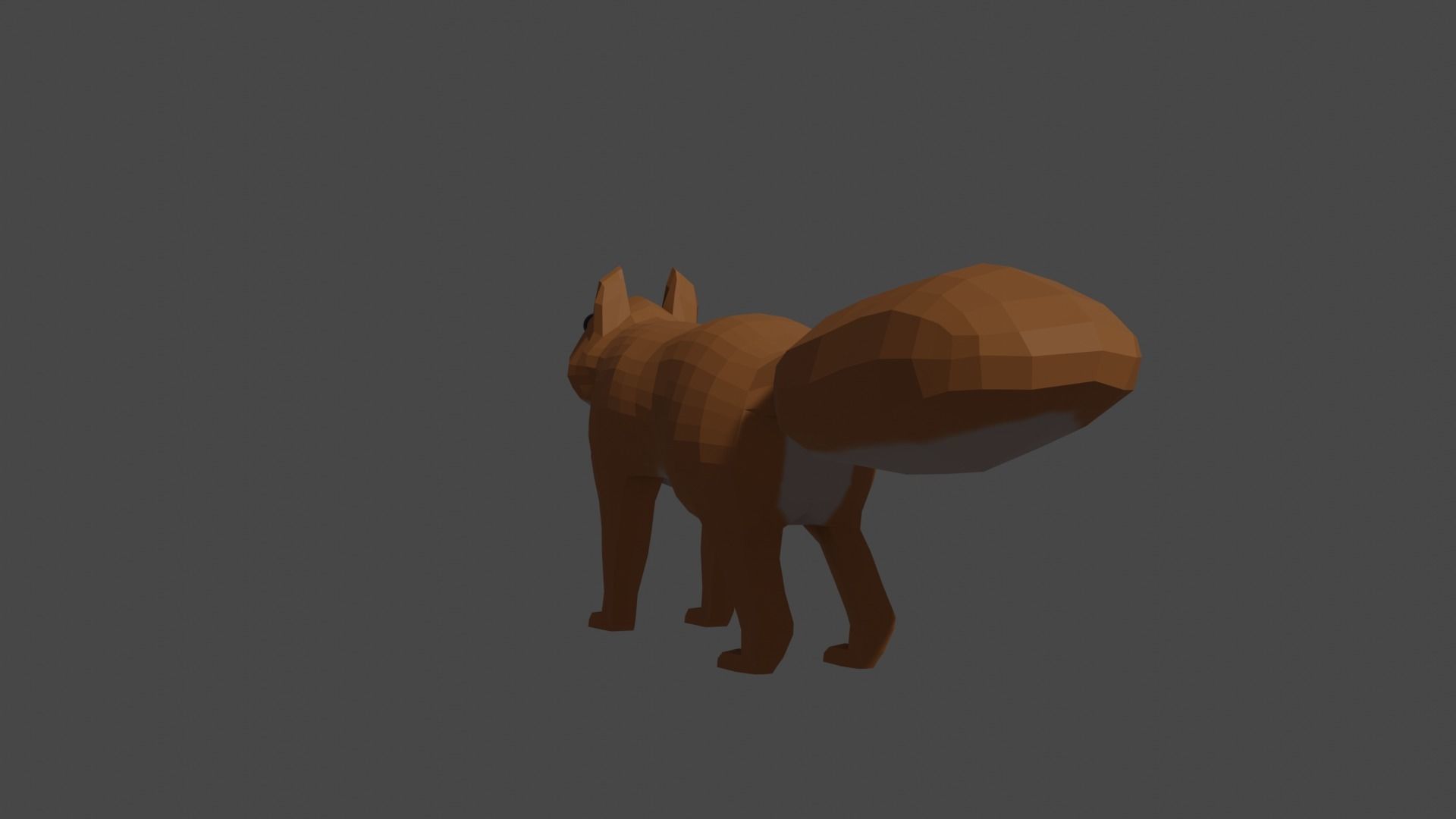 3D model LowPoly Squirrel VR / AR / low-poly | CGTrader