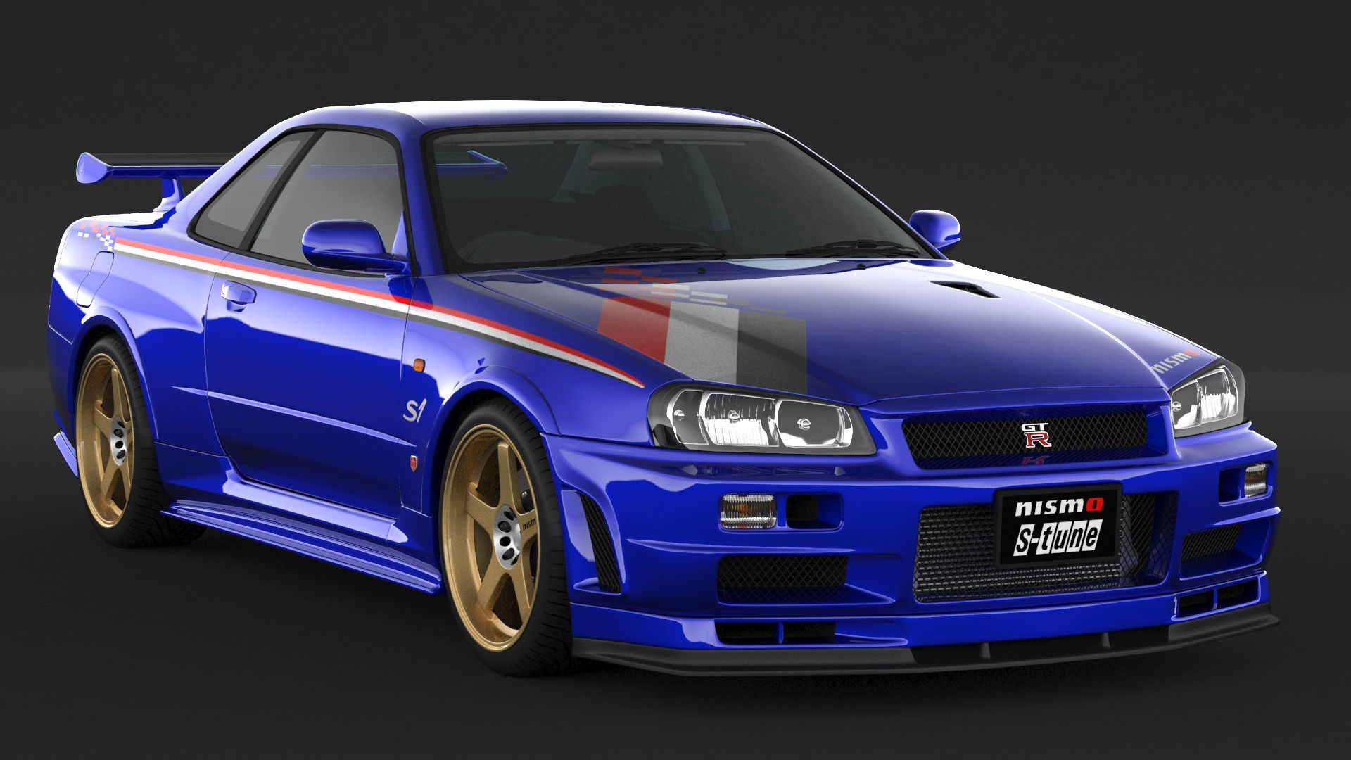 Nissan Skyline GT-R R34 S-Tune 3D model | CGTrader