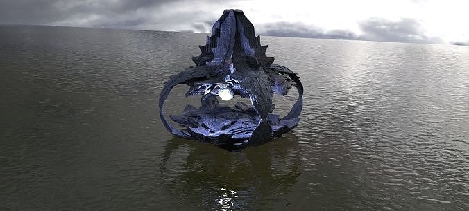 Wraith Hive platform 3 3D model | CGTrader