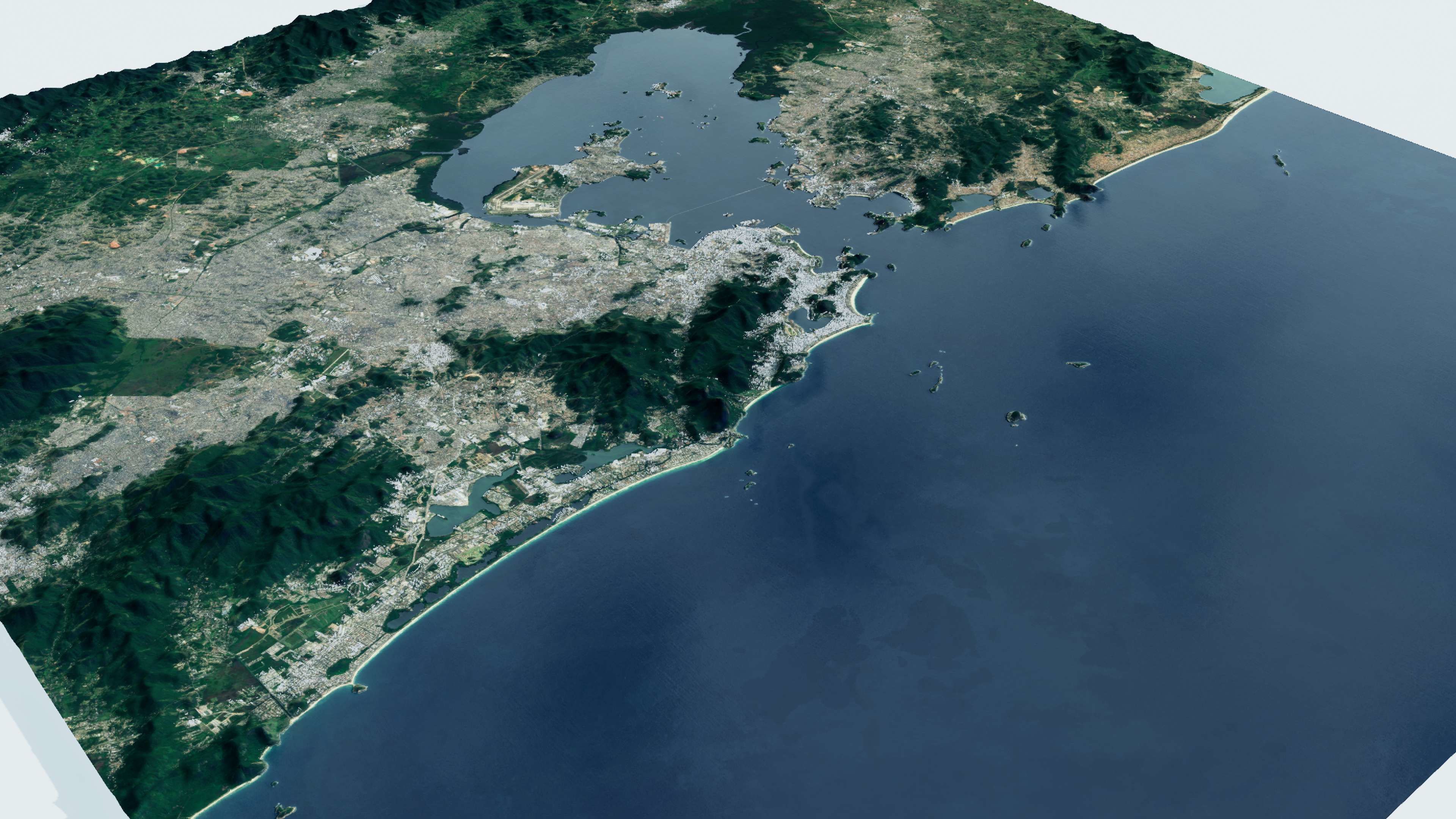 Rio de Janeiro Brazil City Landscape 3D Model 3D model | CGTrader