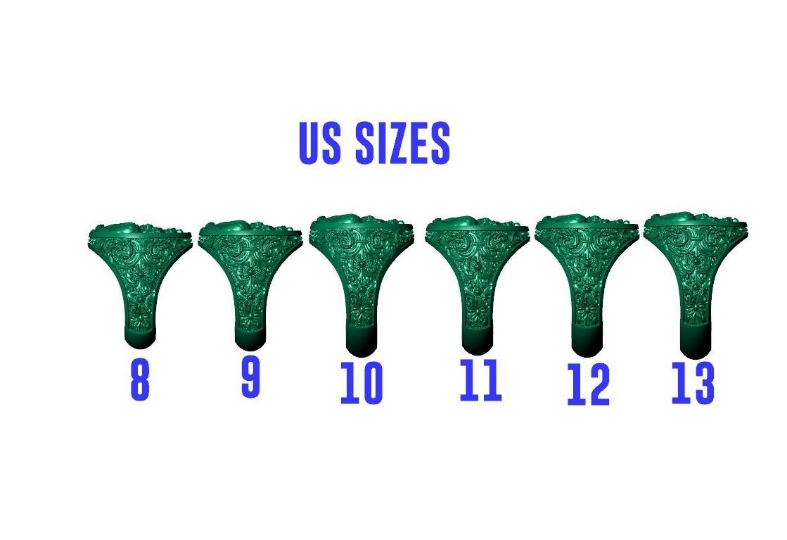 Ring Saint Christopher and baby Jesus 3D model 3D printable | CGTrader