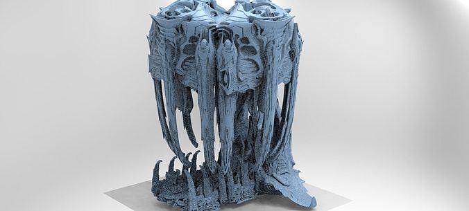 Wraith Hive Alien Platform Huge 3D model | CGTrader